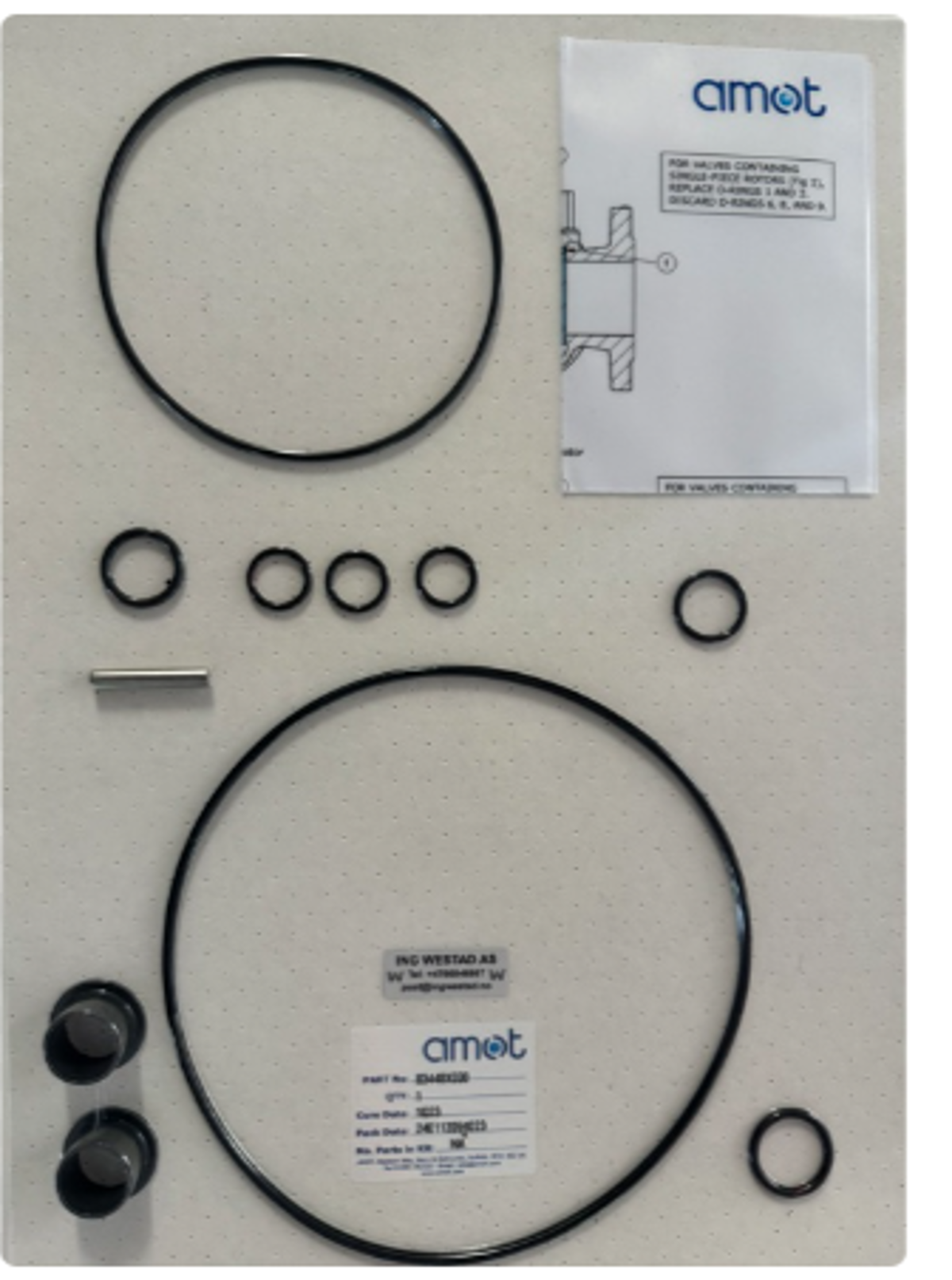 Spare parts for ACV valves - Ing. Westad